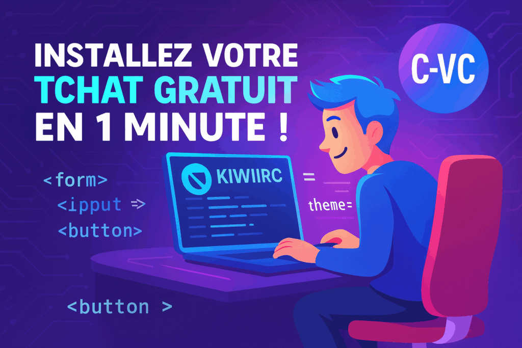 Installez un tchat gratuit sur votre site en 1 minute ! - C-VC ...